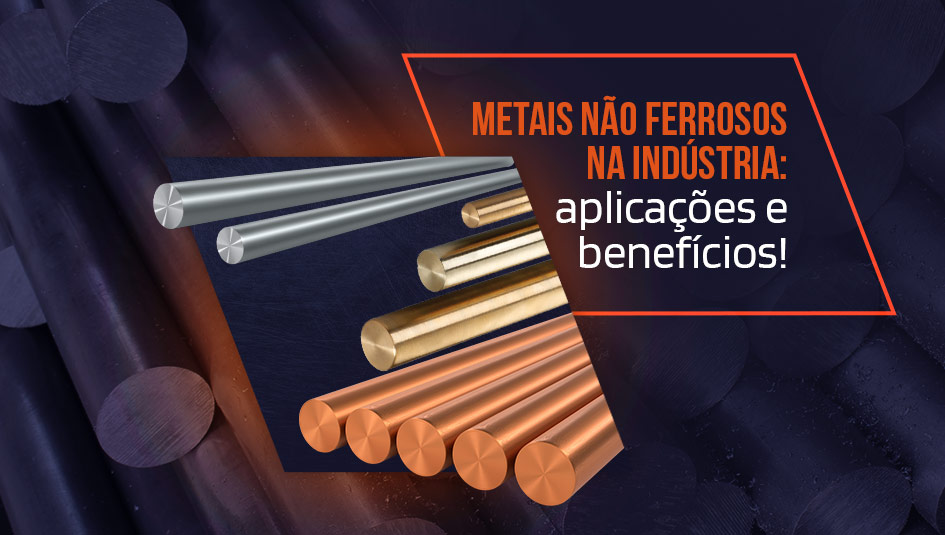 Metais não ferrosos: características, aplicações e vantagens